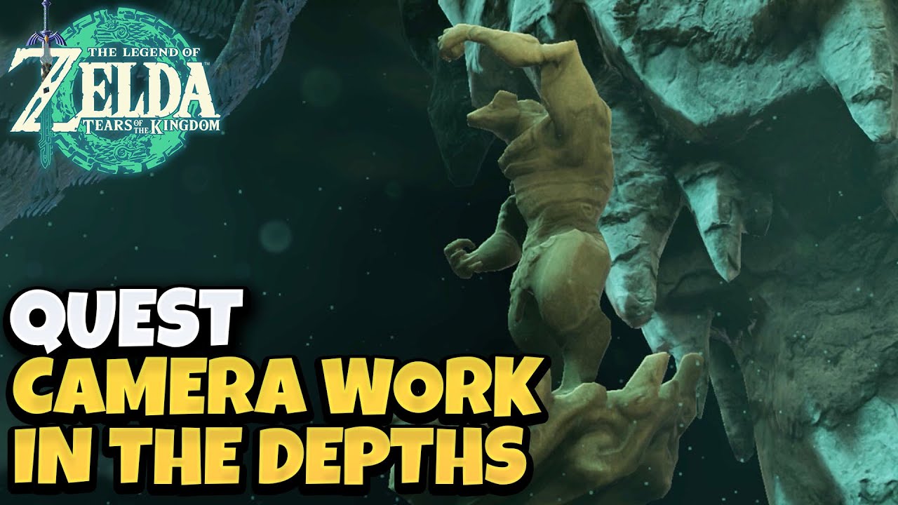 Camera Work in the Depths | Legend of Zelda Tears of the Kingdom - YouTube
