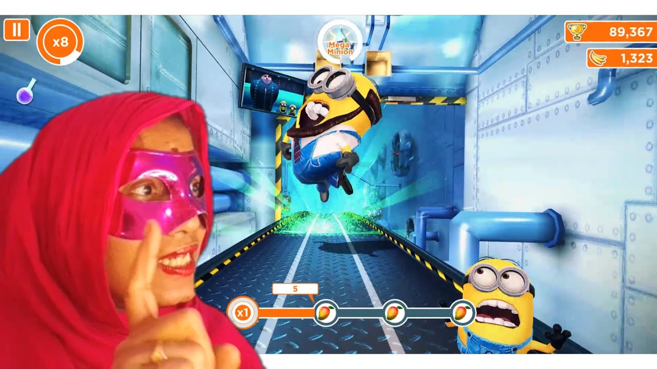 MINION RUSH ARTIC BASE GRU'S LAB DESPICABLE ACTIONS - YouTube