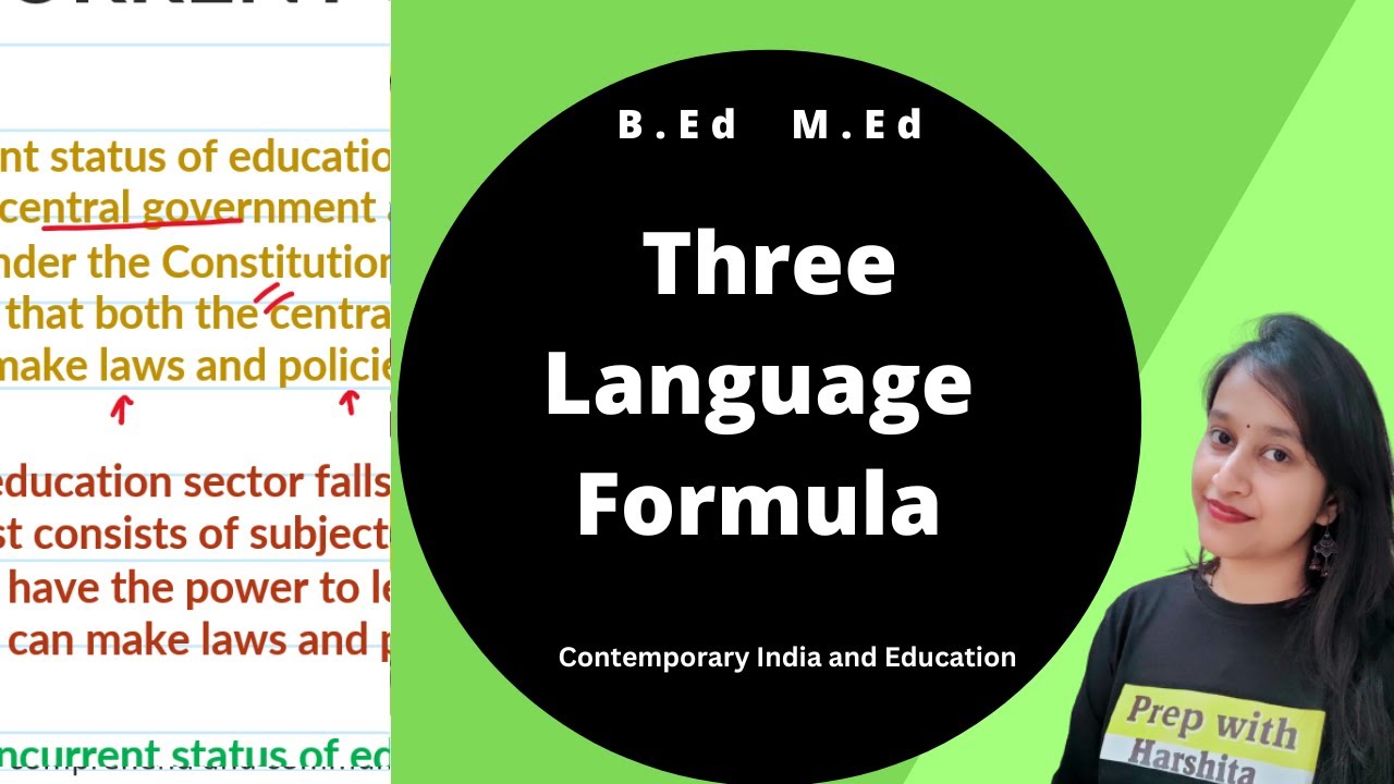 Three Language Formula Contemporary India And Education YouTube Three Language Formula Contemporary India And Education YouTube