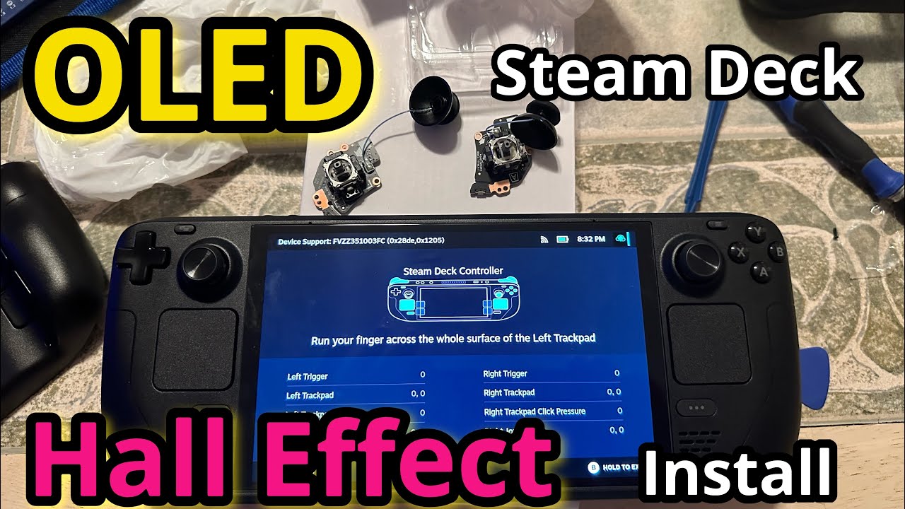 How to Install Hall Effect Thumb-sticks on Steam Deck OLED | Complete ...