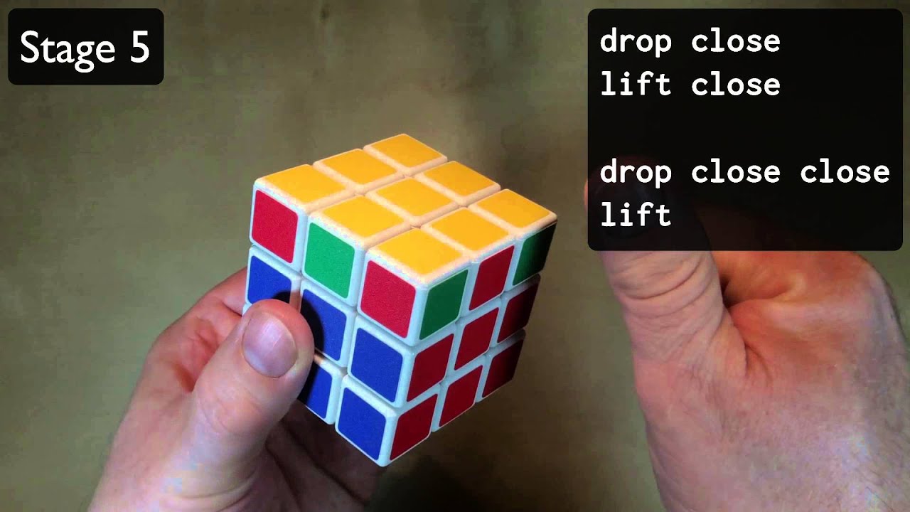 Rubik's Cube Stage 5 - YouTube