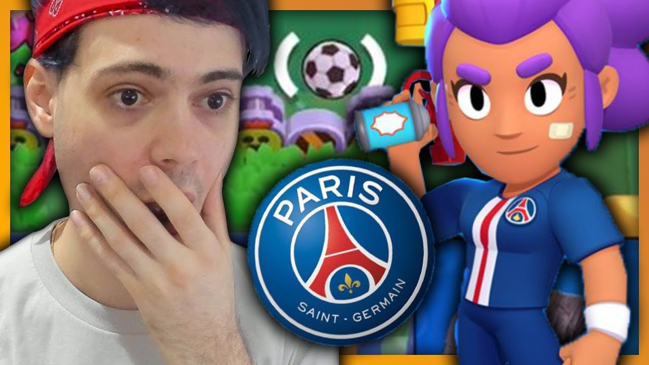 ON TENTE DE DÉBLOQUER LE SKIN SHELLY PSG EN BRAWL BALL SUR BRAWL STARS ...