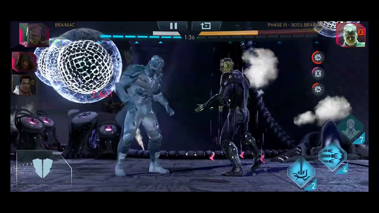 "The Rock" Black Adam oneshots brainiac phase 3 T9 league raids ...