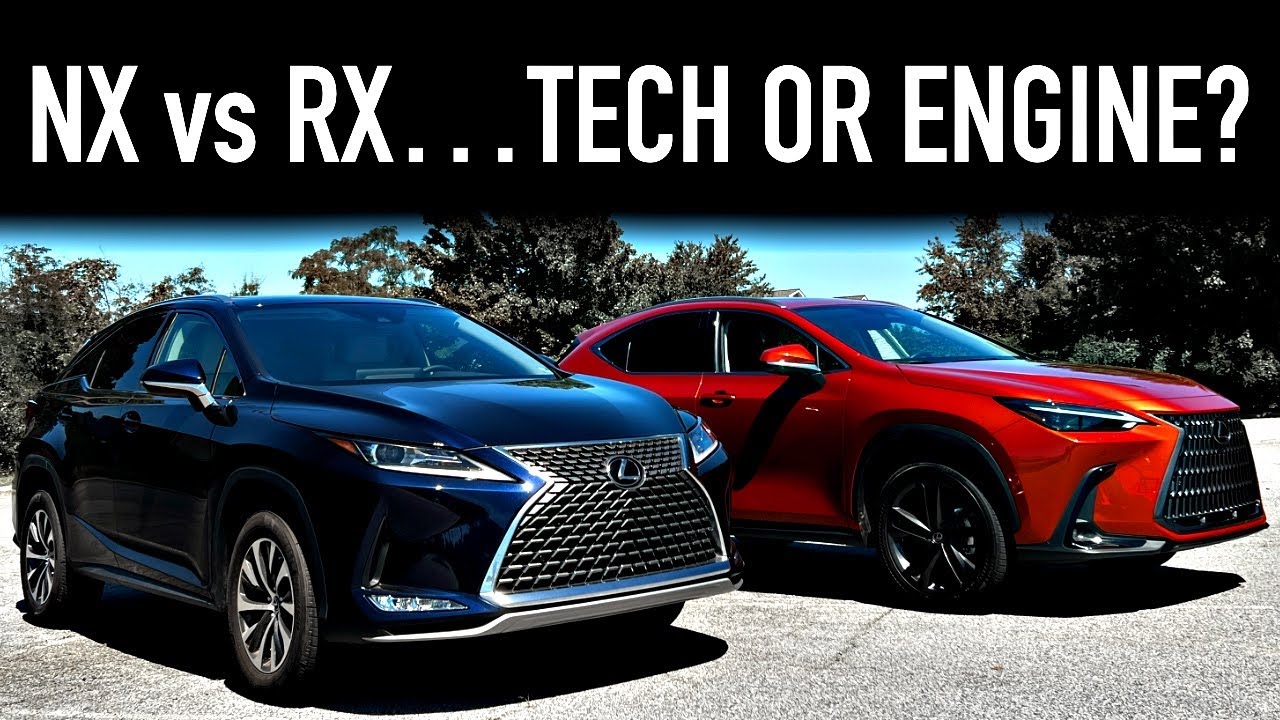 2022 Lexus NX vs RX.. Is The V6 Worth It? - YouTube