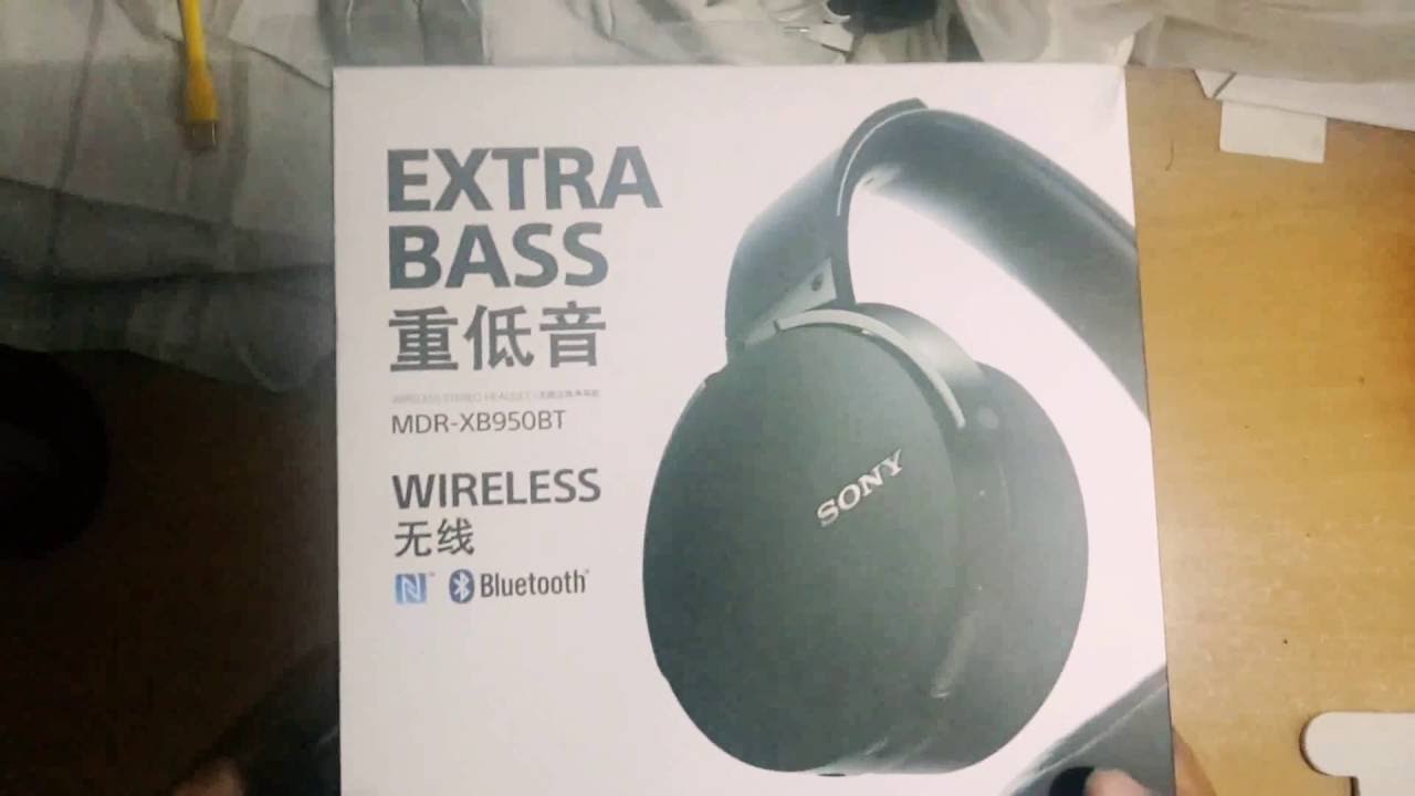 SONY MDR-XB950BT EXTRA BASS Bluetooth Headphones | Deep Bass | Electro ...