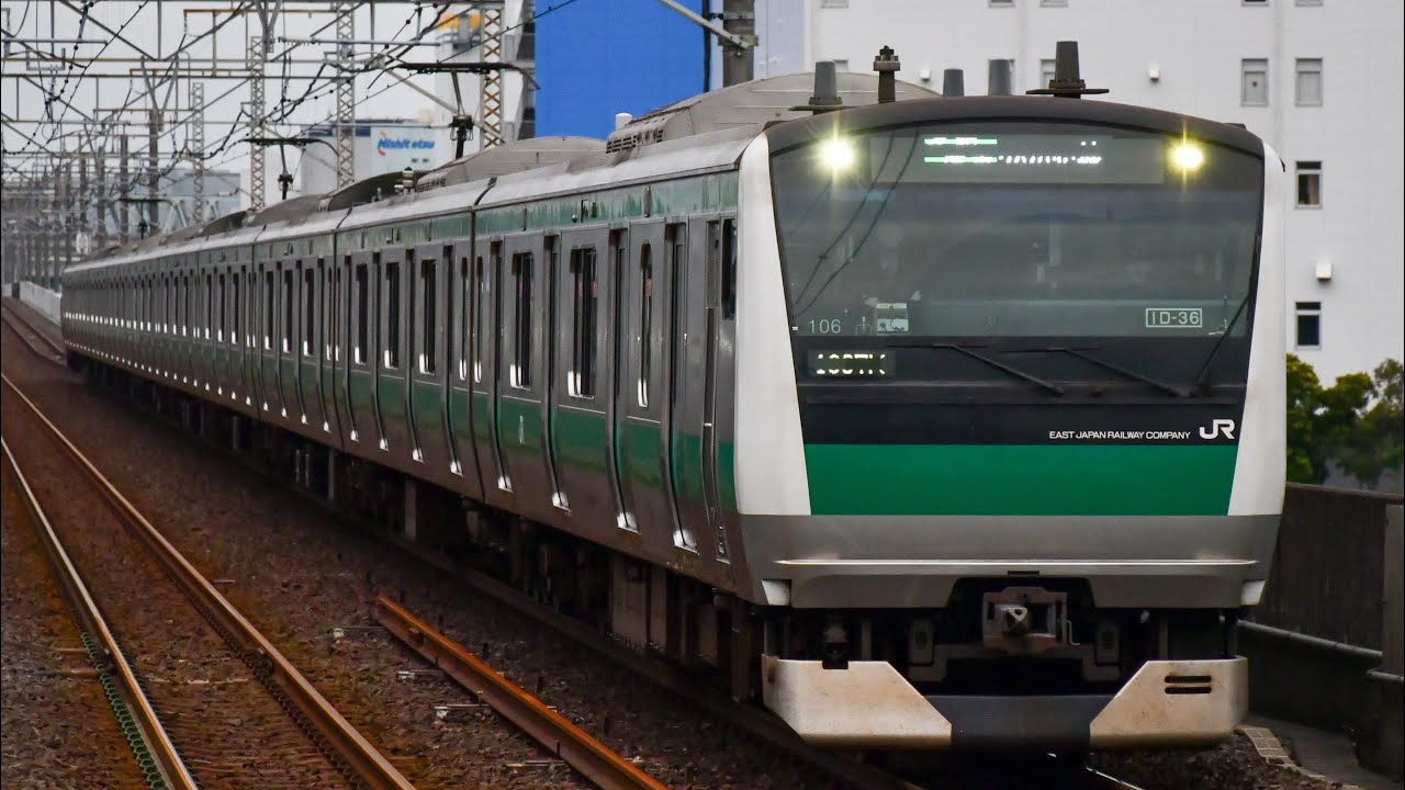 E233系7000番台 ハエ106編成 - YouTube