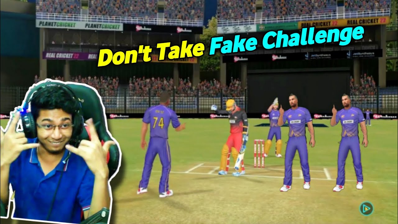 WARNING ! Don't Take Fake Challenge in Real Cricket™ 22 Auction ...