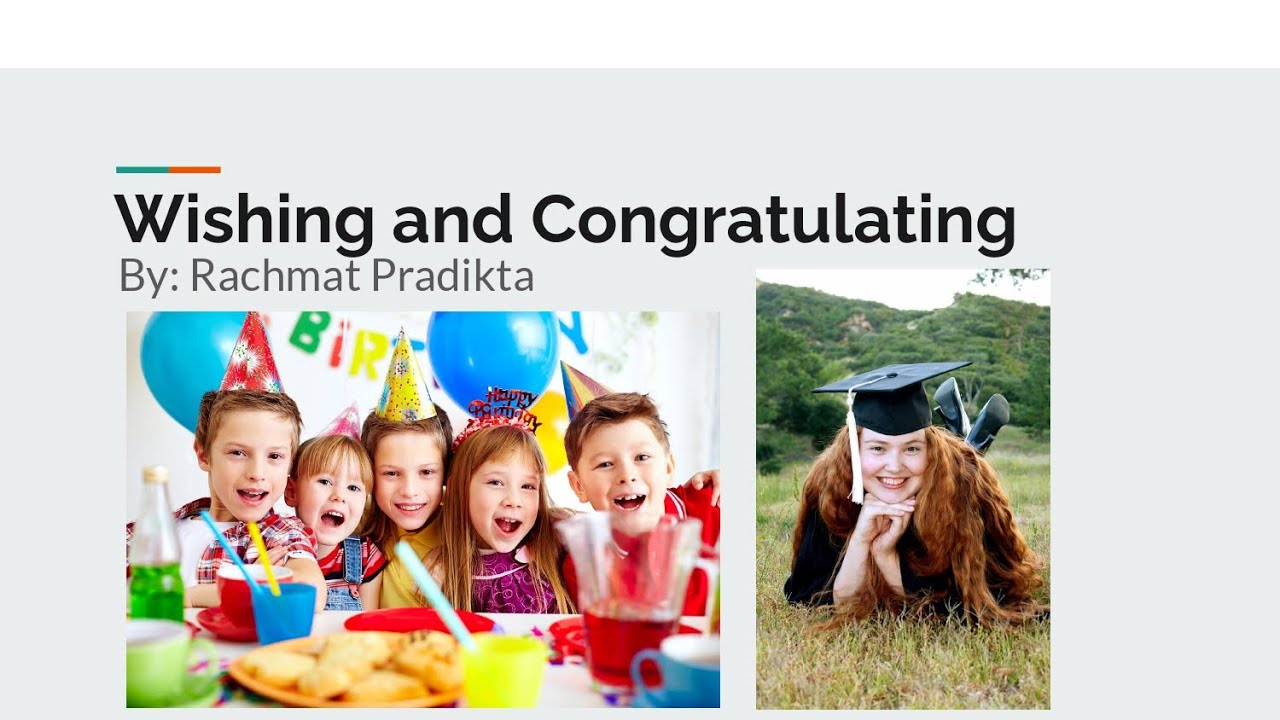 Materi Bahasa Inggris Kelas 9 Semester 1 - Wishing and Congratulating - YouTube