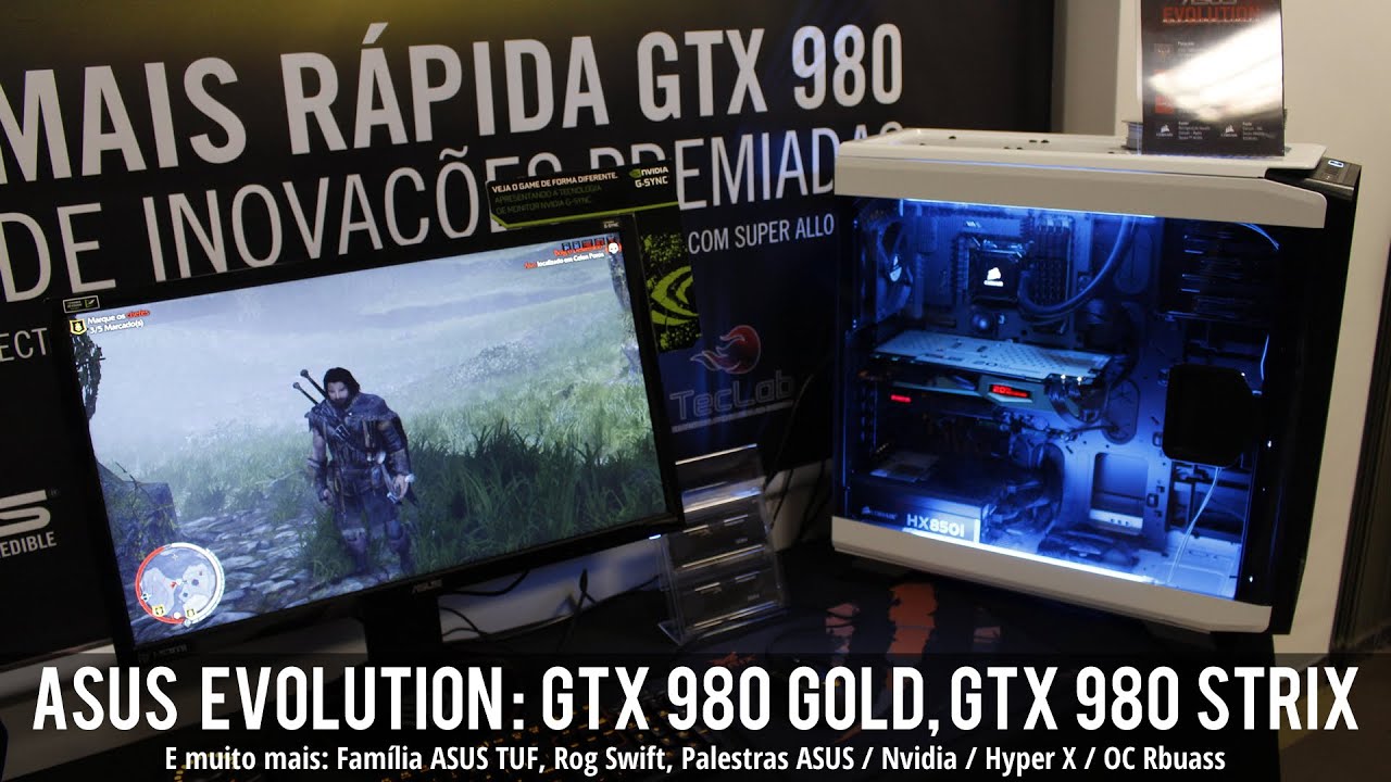 ASUS apresenta a GTX 980 Gold Edition, GTX 980 Ti Strix e mais ...