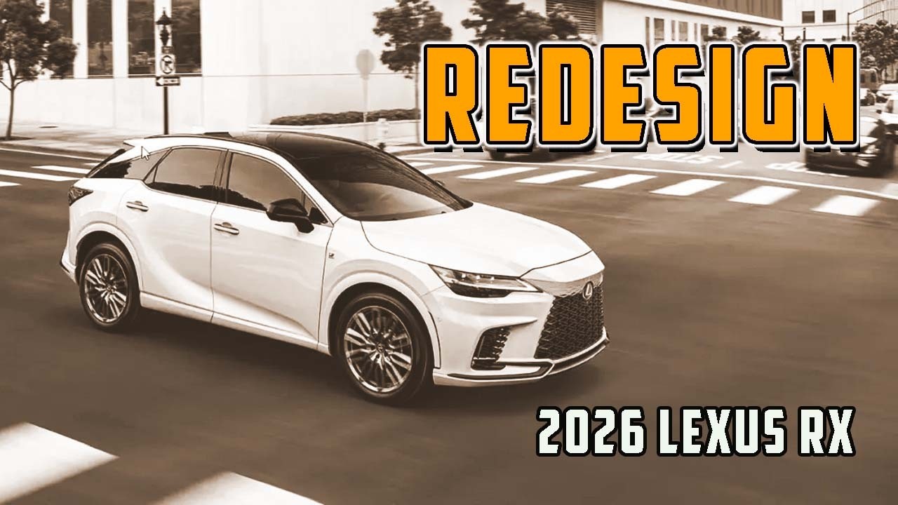 SUV OF THE YEAR? Mid-Cycle Redesign - The 2026 Lexus RX Just Got Better ...