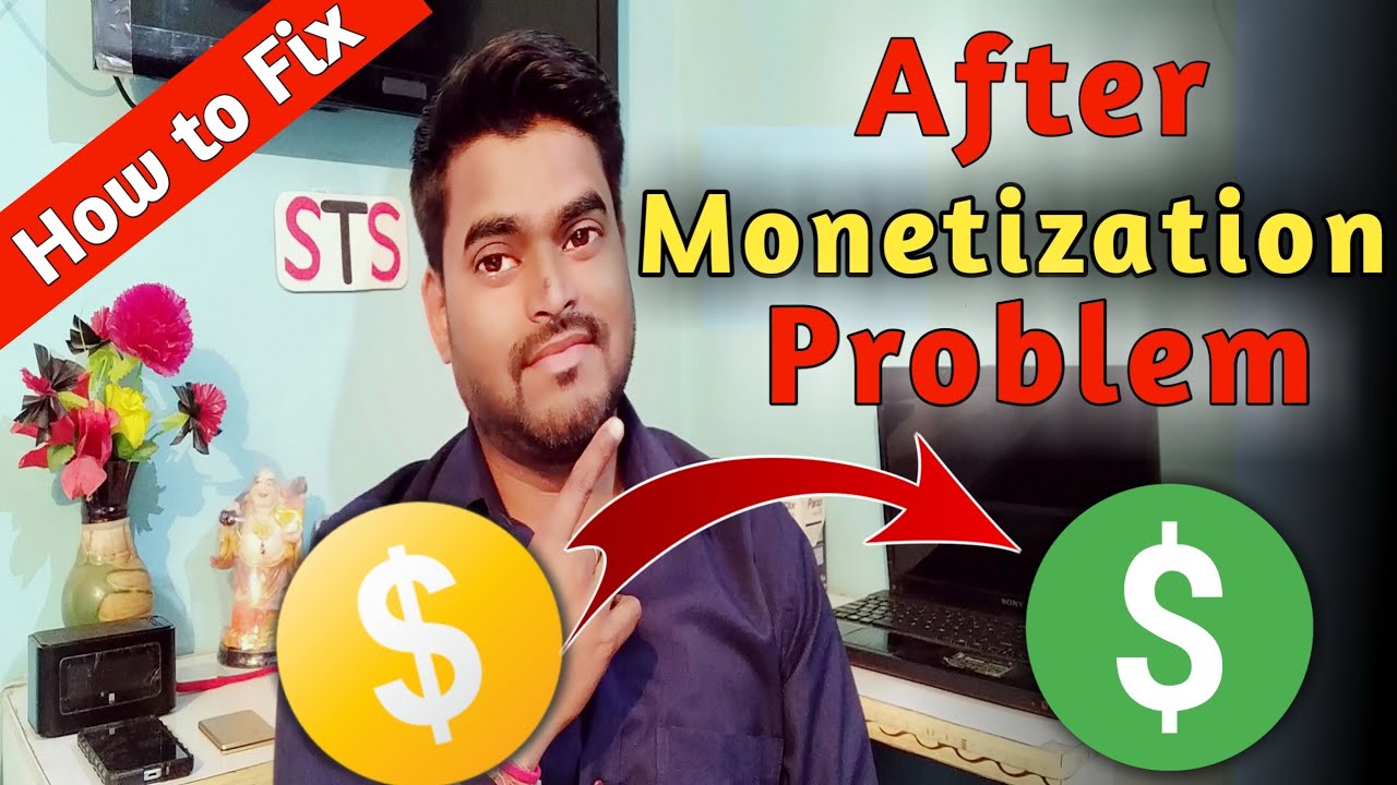 YouTube monetization 2019 ! How to fix yellow dollar sign to green ...