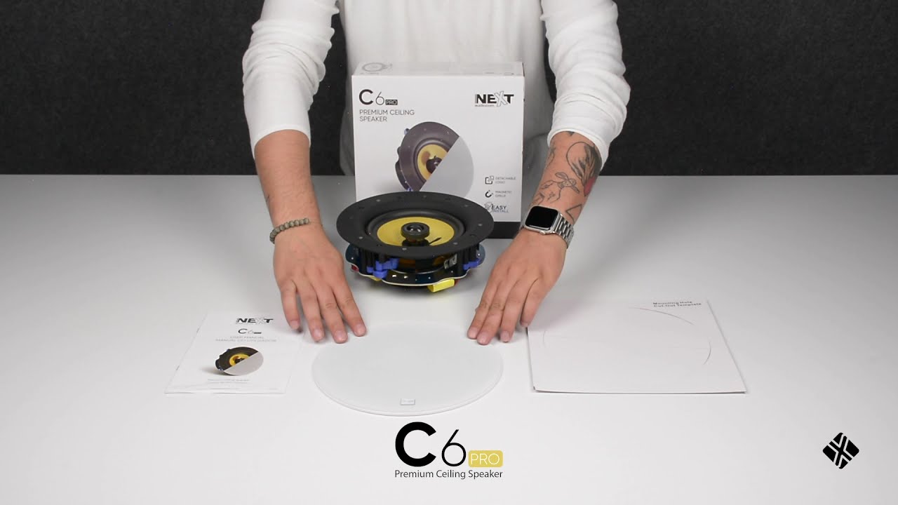 Unboxing C6 Pro - Premium Ceiling Speaker - YouTube