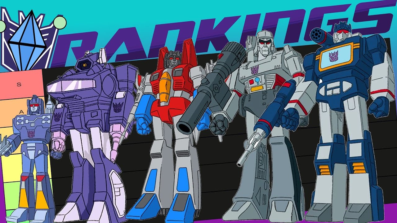 ranking designs : g1 season 1 decepticons - YouTube