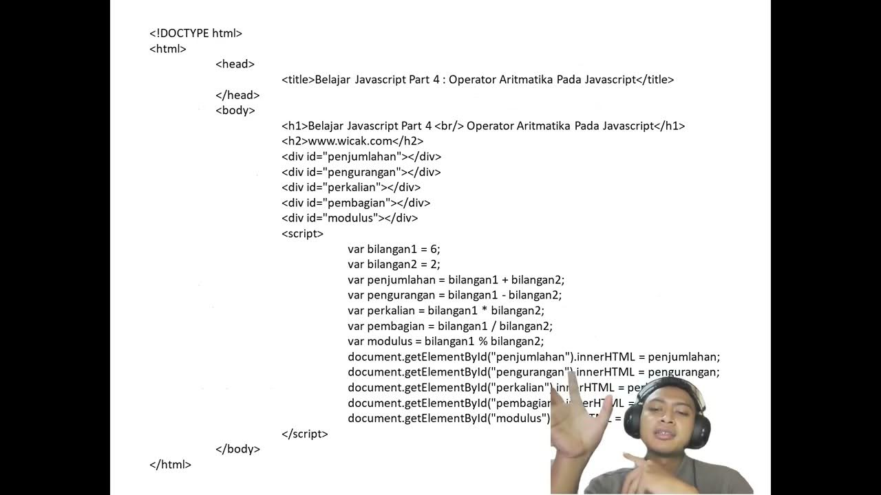 Javascript Part 2 SiberMu - YouTube