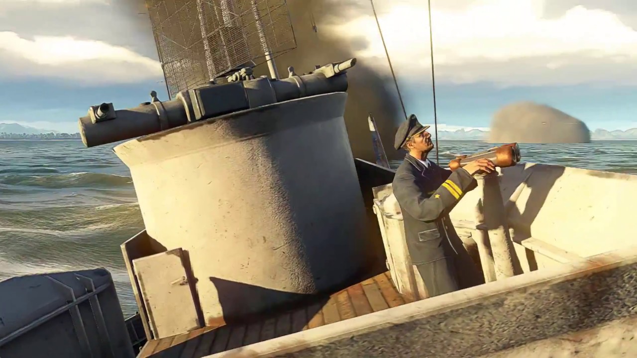 German Destroyer Z20 Karl Galster - A Tour ( War Thunder Ships ) - YouTube