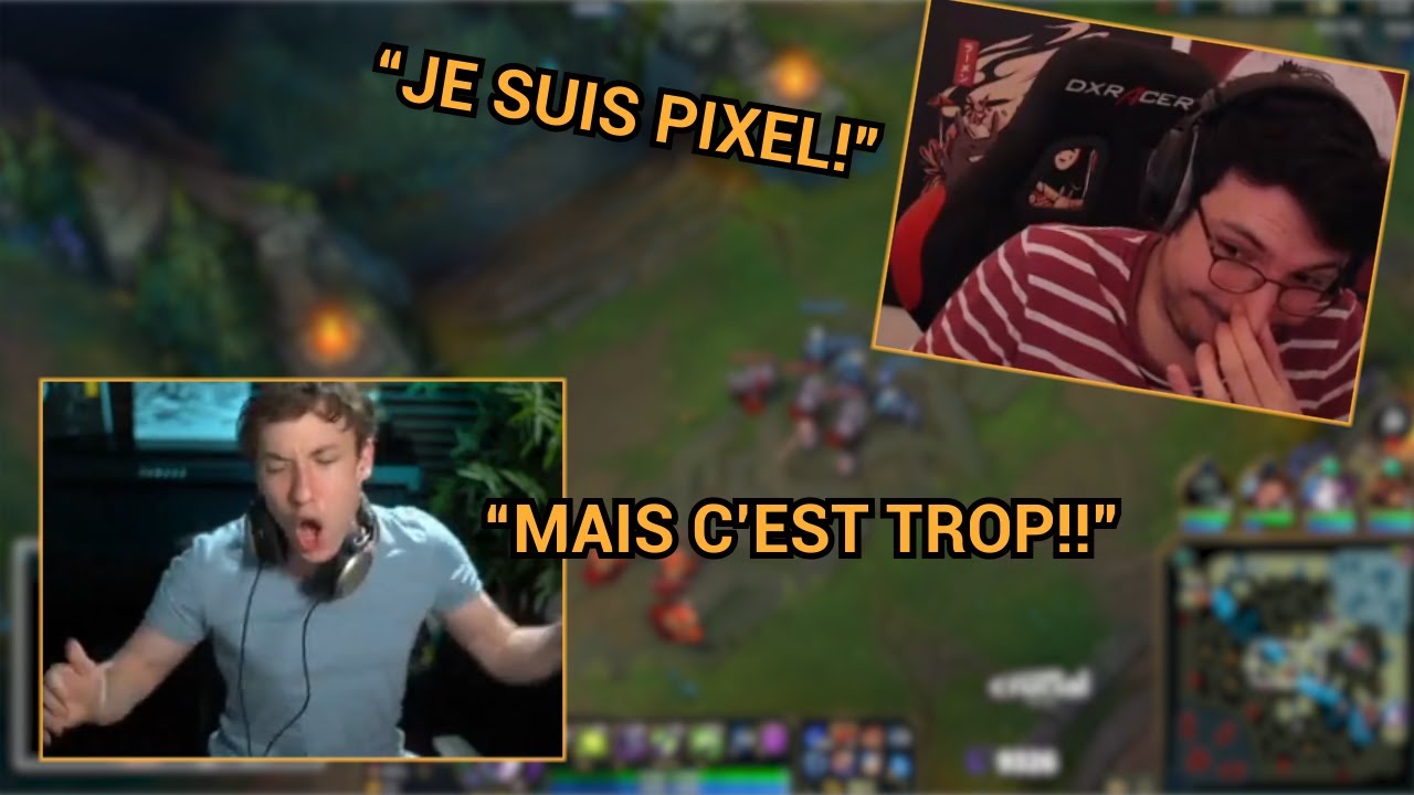 SARDOCHE RAGE CONTRE LES STREAMHACKERS, MAREX PIXEL SUR SON SHACO ...