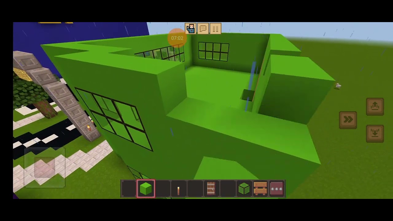 building a minecraft city in creative mode world ep3 - YouTube