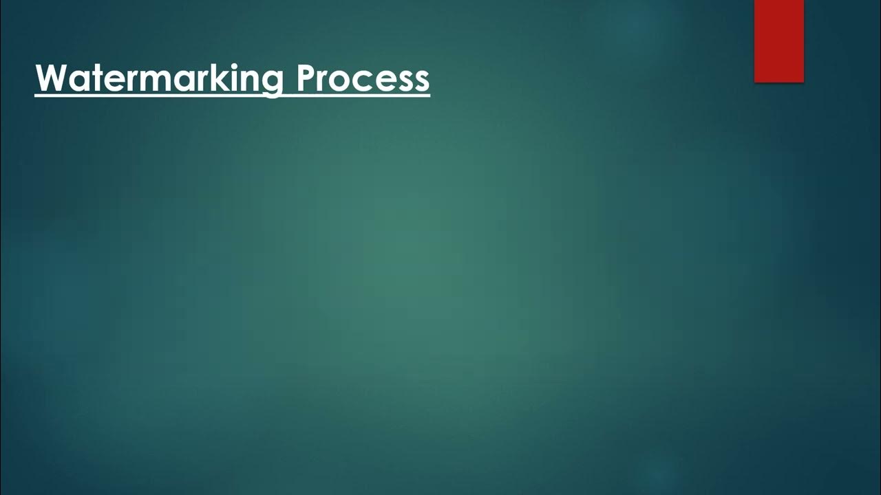 Group 6 “ Fourier Transform Based Audio Watermarking Algorithm” EES281 - YouTube