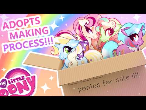 Design Adopts with Me!: MLP Fusions - Speedpaint
