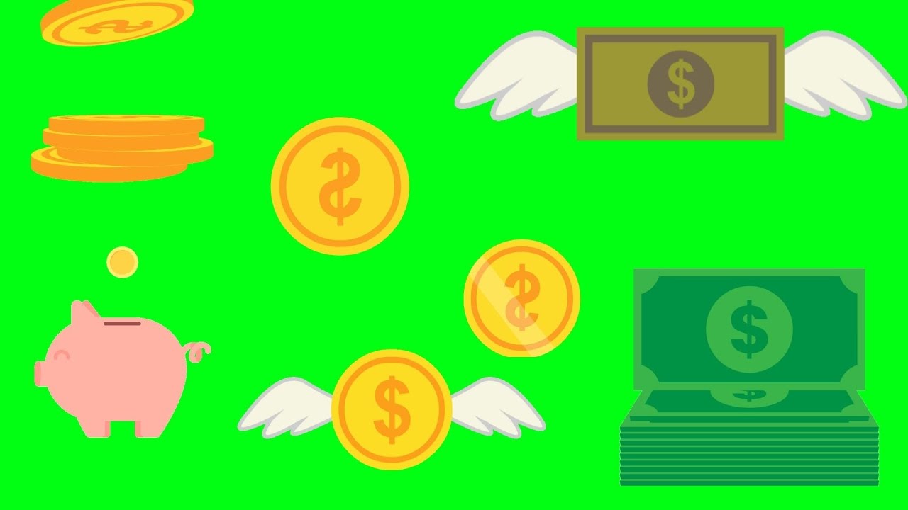 💰 MONEY Green Screen Effects 💰 PACK #2 - YouTube