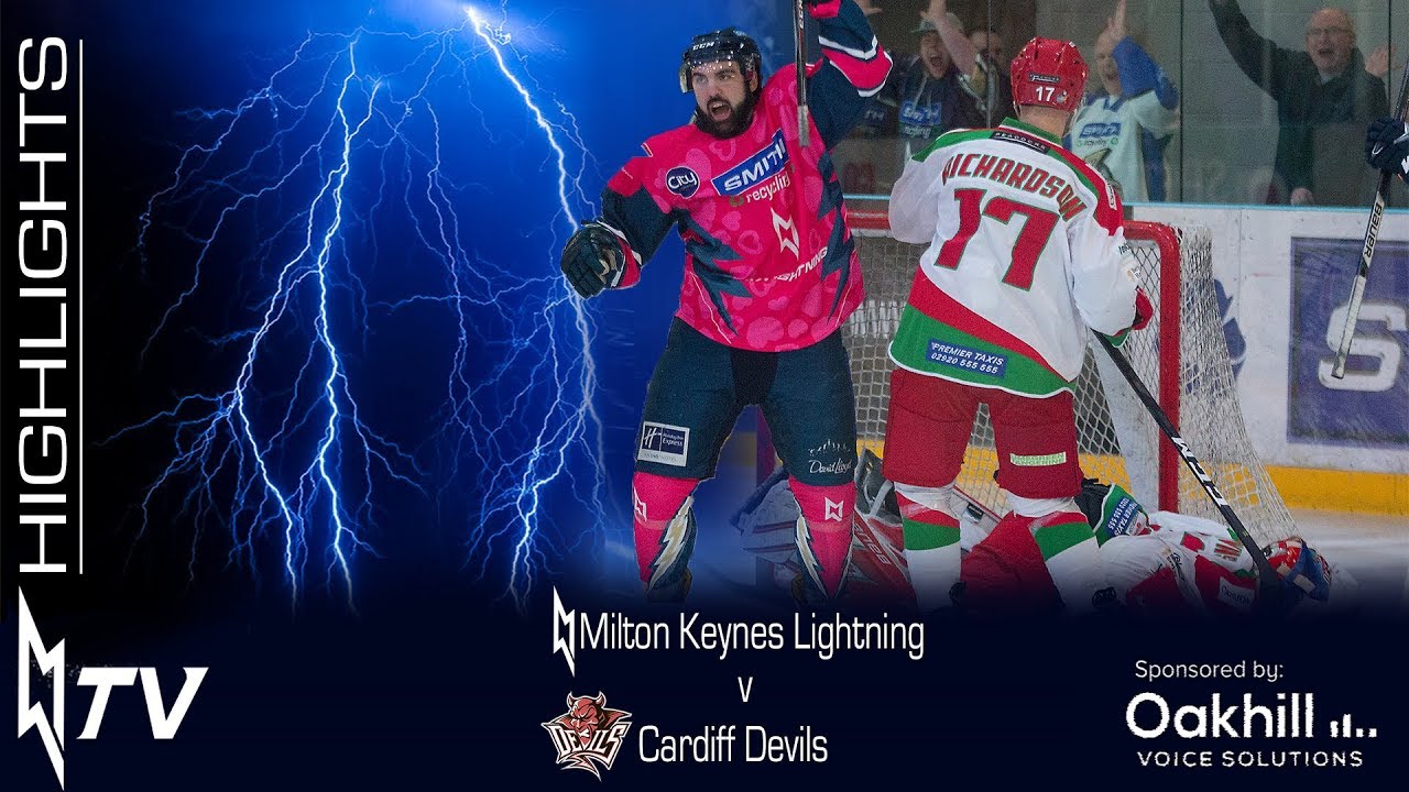 Lightning v Cardiff Devils 17th February 2019 - YouTube