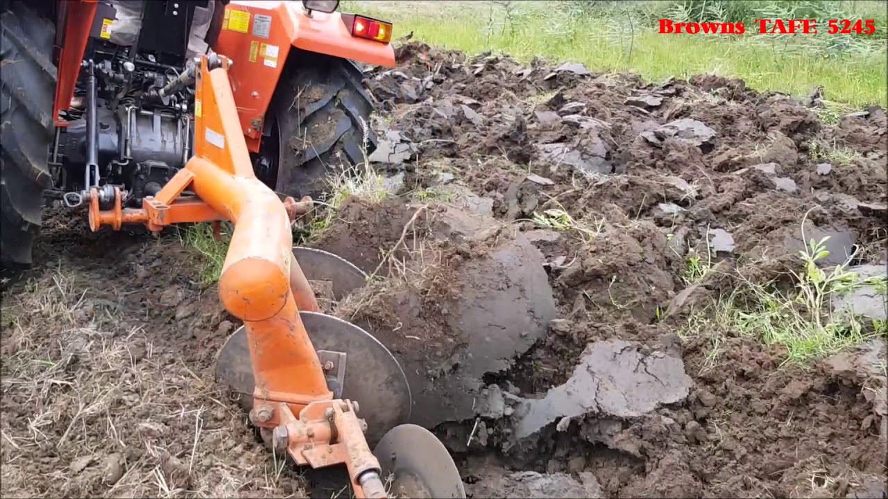 TAFE 5245 Tractor with 2 Disc Plough (Dealer ,Suneth Enteprises ...