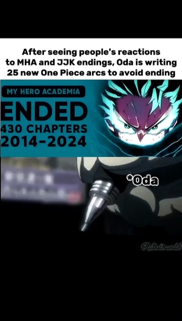 Oda written 25 new arcs 😅 #onepiece #onepieceedit #oda #mha #jjk - YouTube