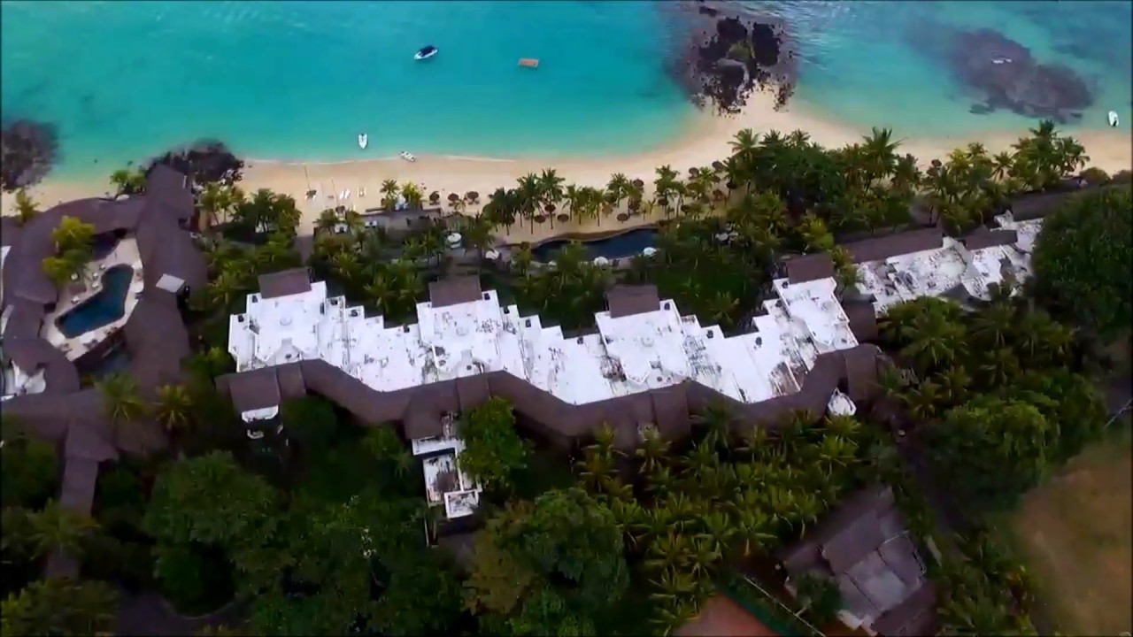 Aerial View of Grand Bay - Mauritius (Drone footage) - YouTube