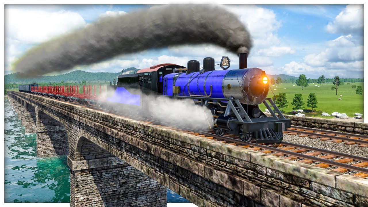 Expanding my TRAIN TRACKS for a HUGE GOODS LINE — Transport Fever 2 ...