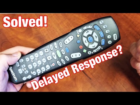 Spectrum TV Remote has Delayed or Laggy Response? SOLVED!