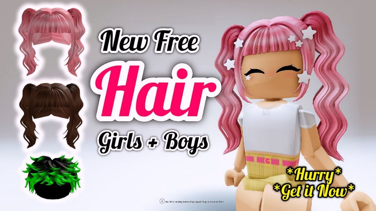 *HURRY* NEW FREE HAIR LIMITED ITEMS 😱 [GET IT NOW] !! (2024)🤩😍 - YouTube