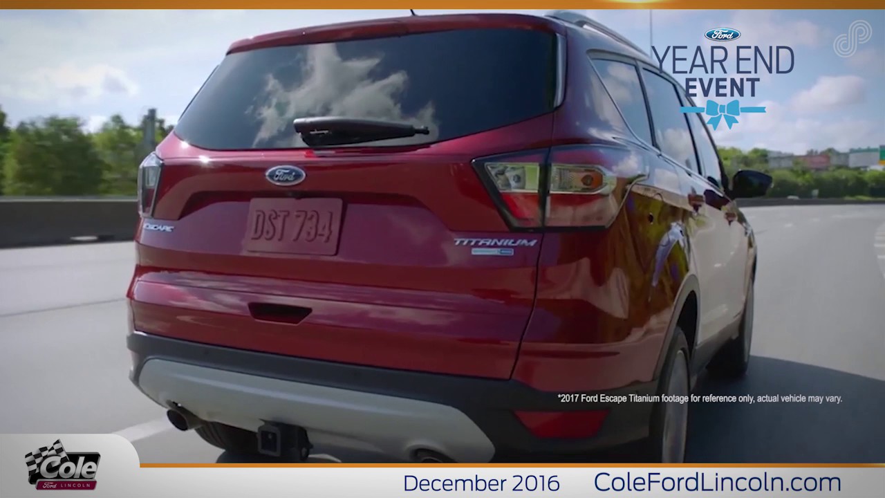 Cole Ford Lincoln December Offers HLD - YouTube