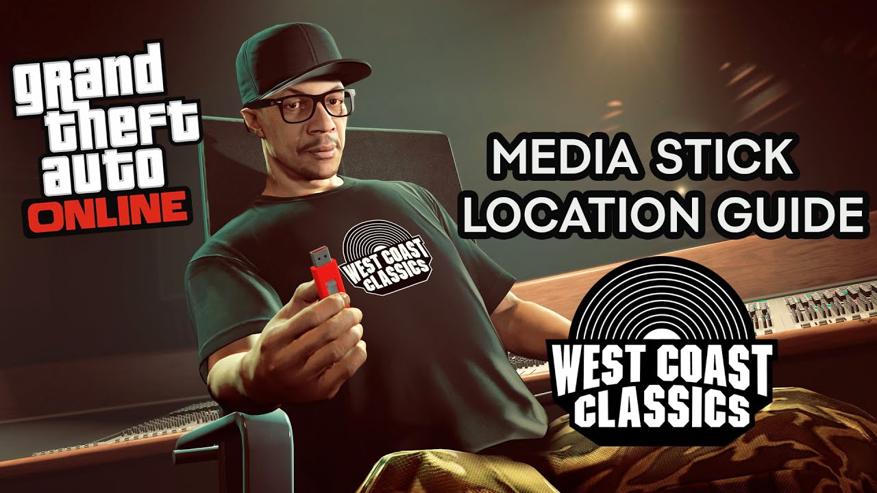 GTA Online - All West Coast Classics Media Stick Location Guide - YouTube