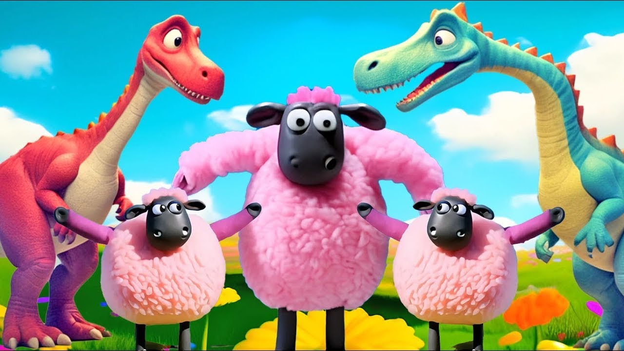 Baa Baa Bkack Sheep + Dinosaur02 - Baby songs - Nursery Rhymes & Kids ...