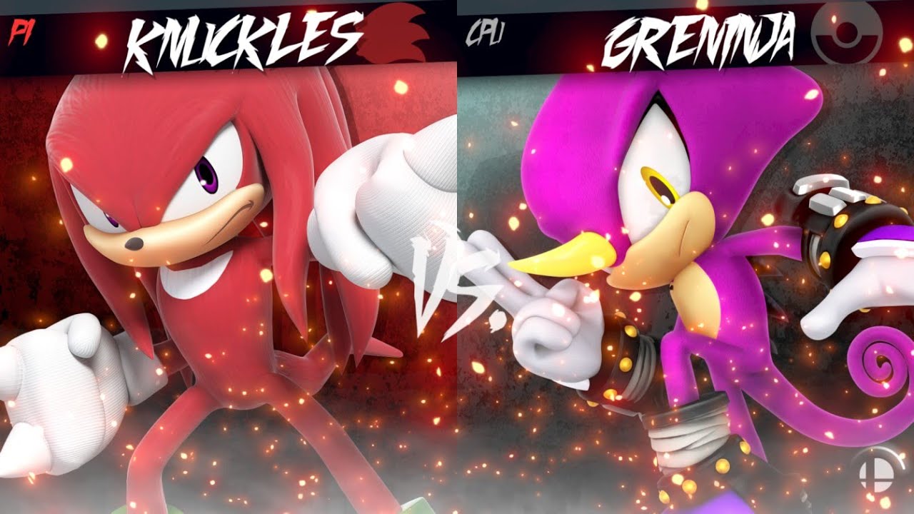 Smash Infinite series: Knuckles (echo) vs. Espio (Greninja) - YouTube