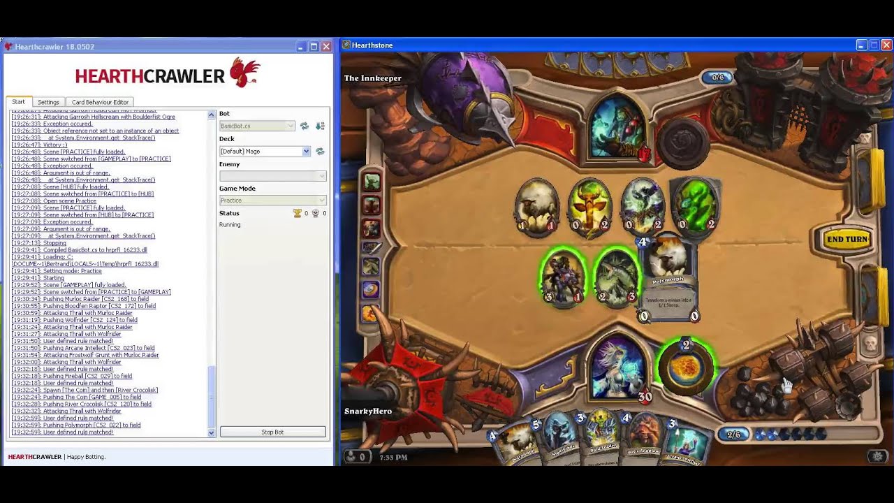Hearthstone Bot - YouTube