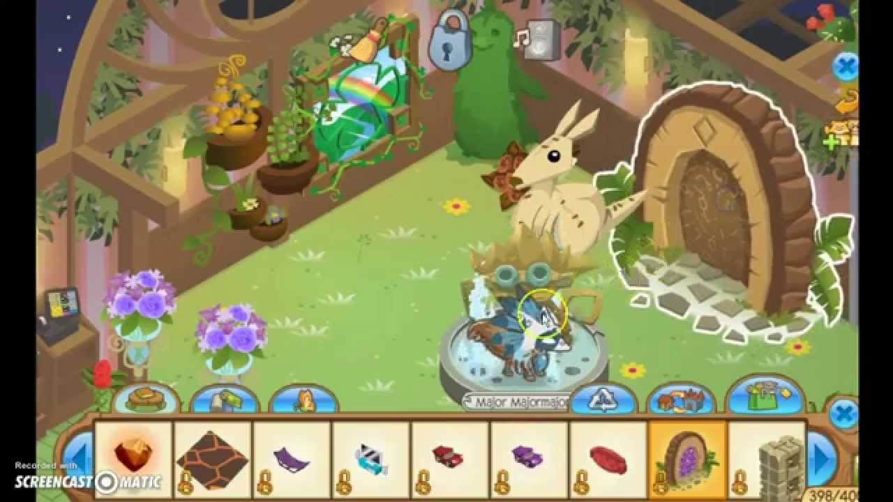 Animal Jam | decorating a den - YouTube