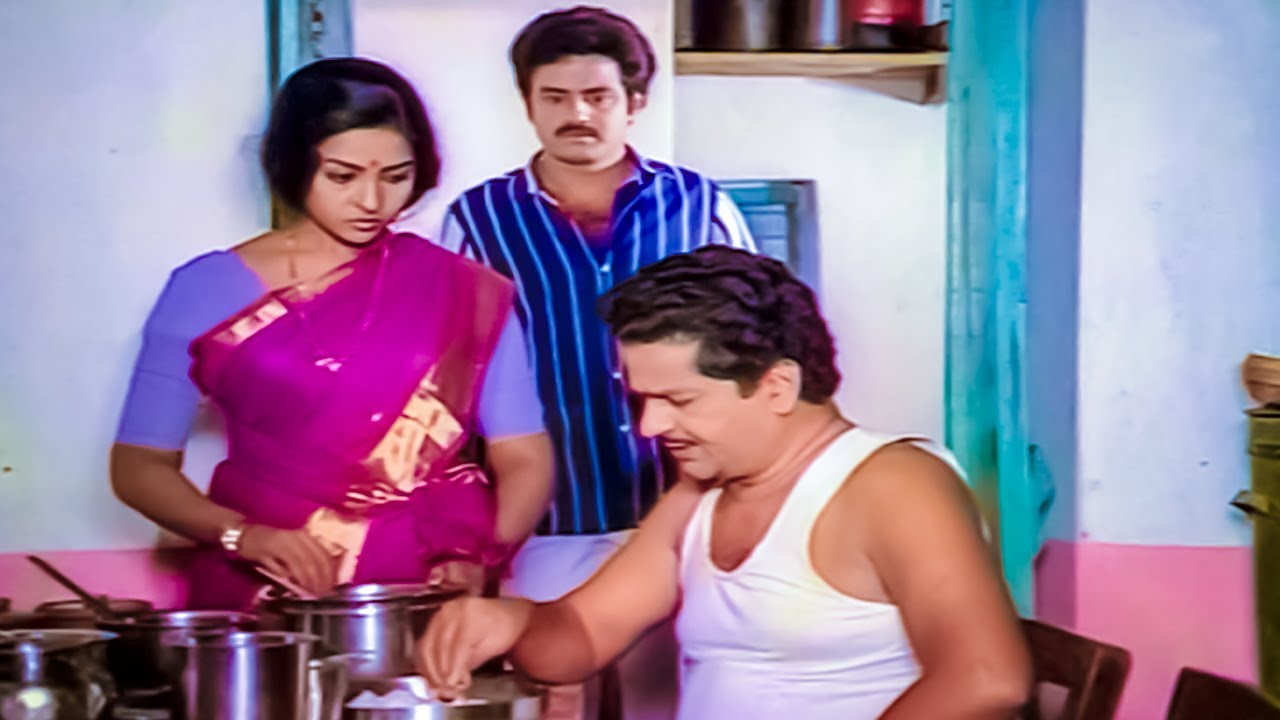 Balakrishna, Rajini, Jaggayya, Gollapudi Comedy/Family Drama Full HD ...