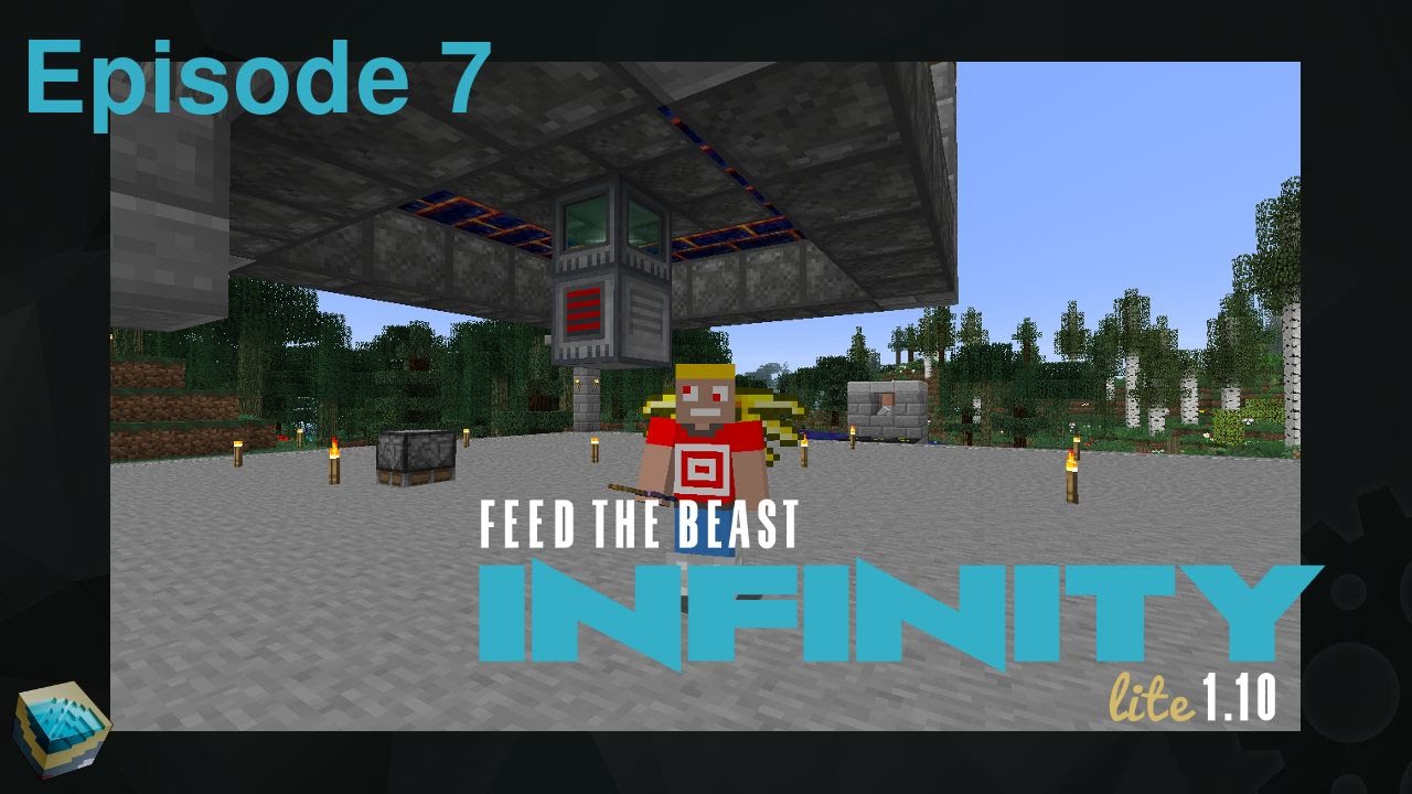 Modded Minecraft : FTB Infinity Lite : Ep 7 : Cheating Death (rfTools ...