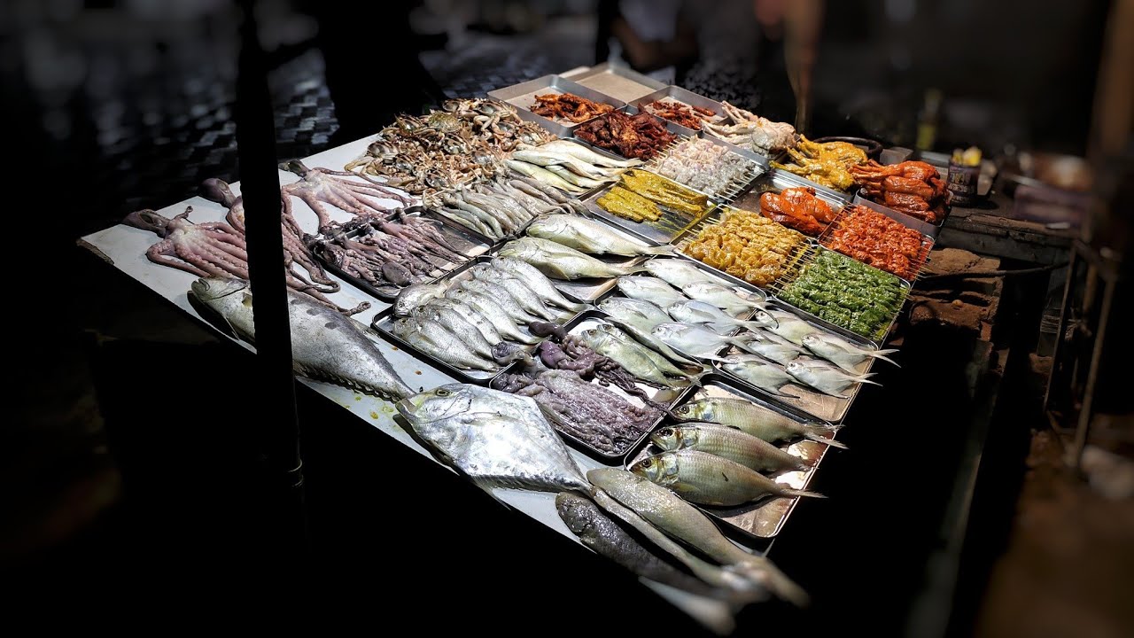 Best Sea Food in Digha | Octopus Prawns Crabs Fry | Sea Food | Digha ...