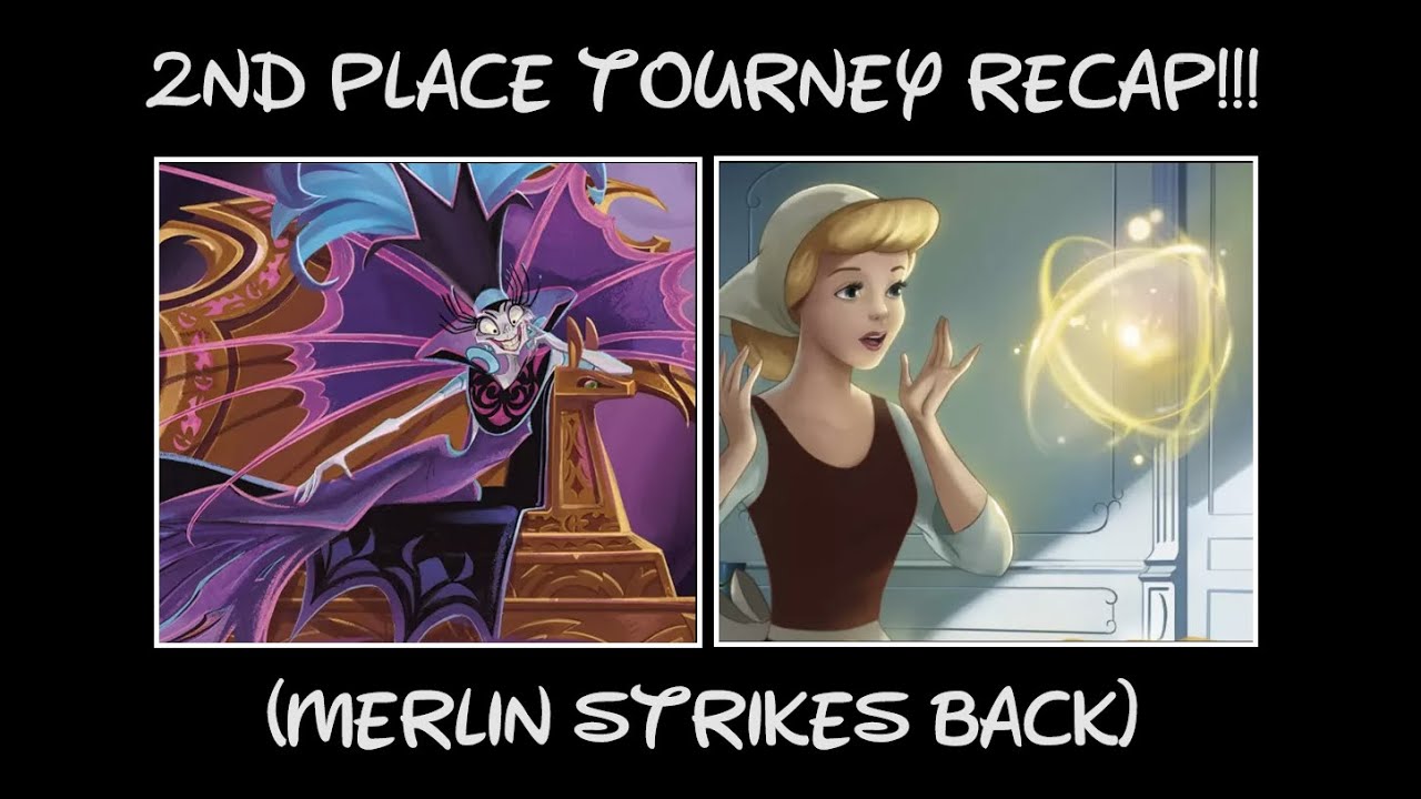 2nd Place in $1.5K Lorcana Tournament!! (The Pack: Merlin Strikes Back ...