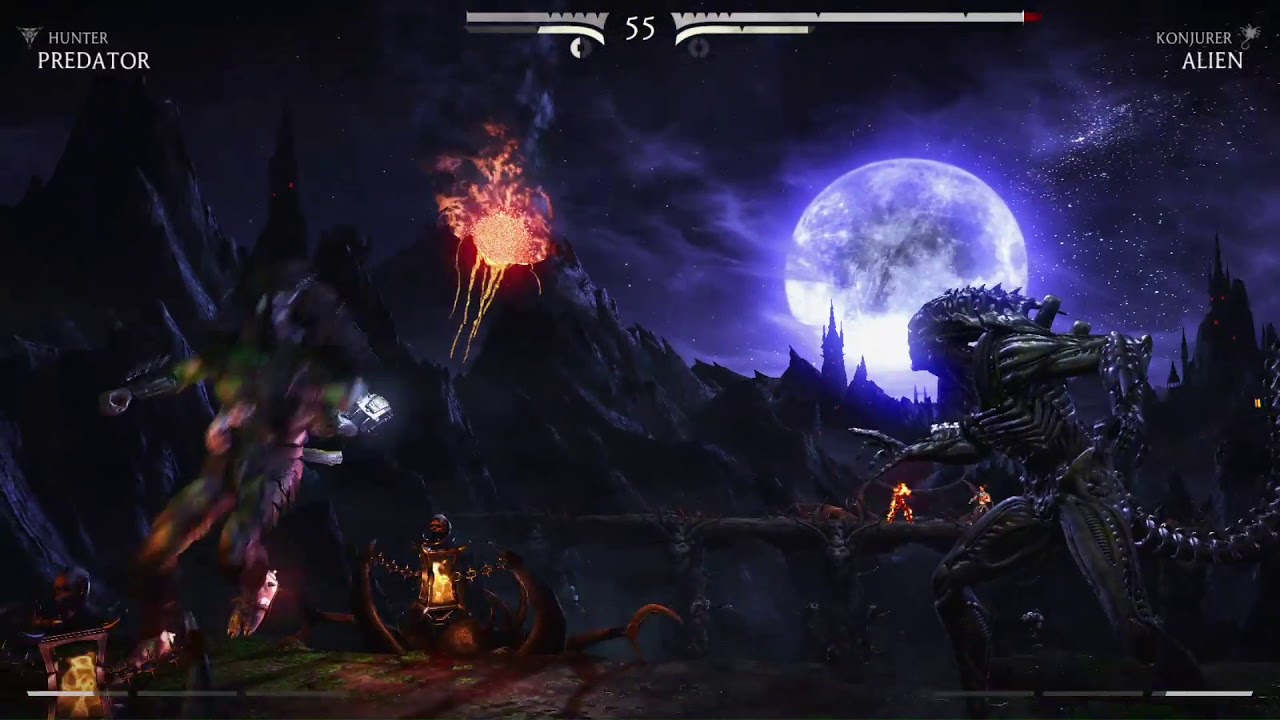 Predator vs Alien Mortal Kombat X Gameplay - YouTube