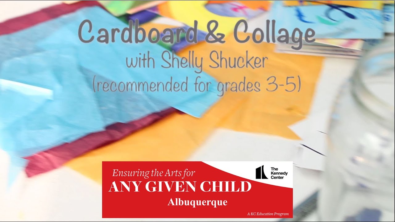 Art-at-Home: Make your own collage art! (For grades 3-5) - YouTube