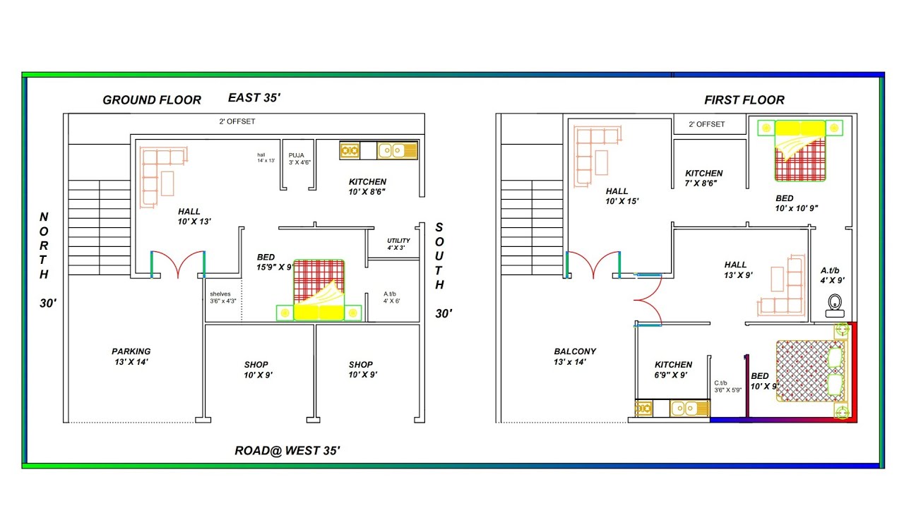 900 Square Foot House Plan Open Floor Plan 900 Sq Ft Apartment Floor