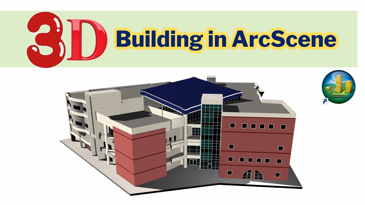 How to Create 3D Building from Shapefile in Arc Scene | English - YouTube