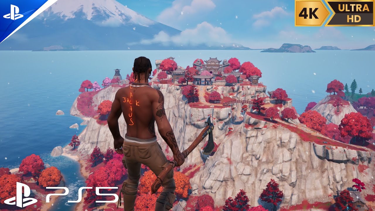 𝗙𝗼𝗿𝘁𝗻𝗶𝘁𝗲 (PS5) #292 Travis Scott [𝟏𝟐𝟎𝗙𝗣𝗦 | ULTRA High Graphics] - YouTube