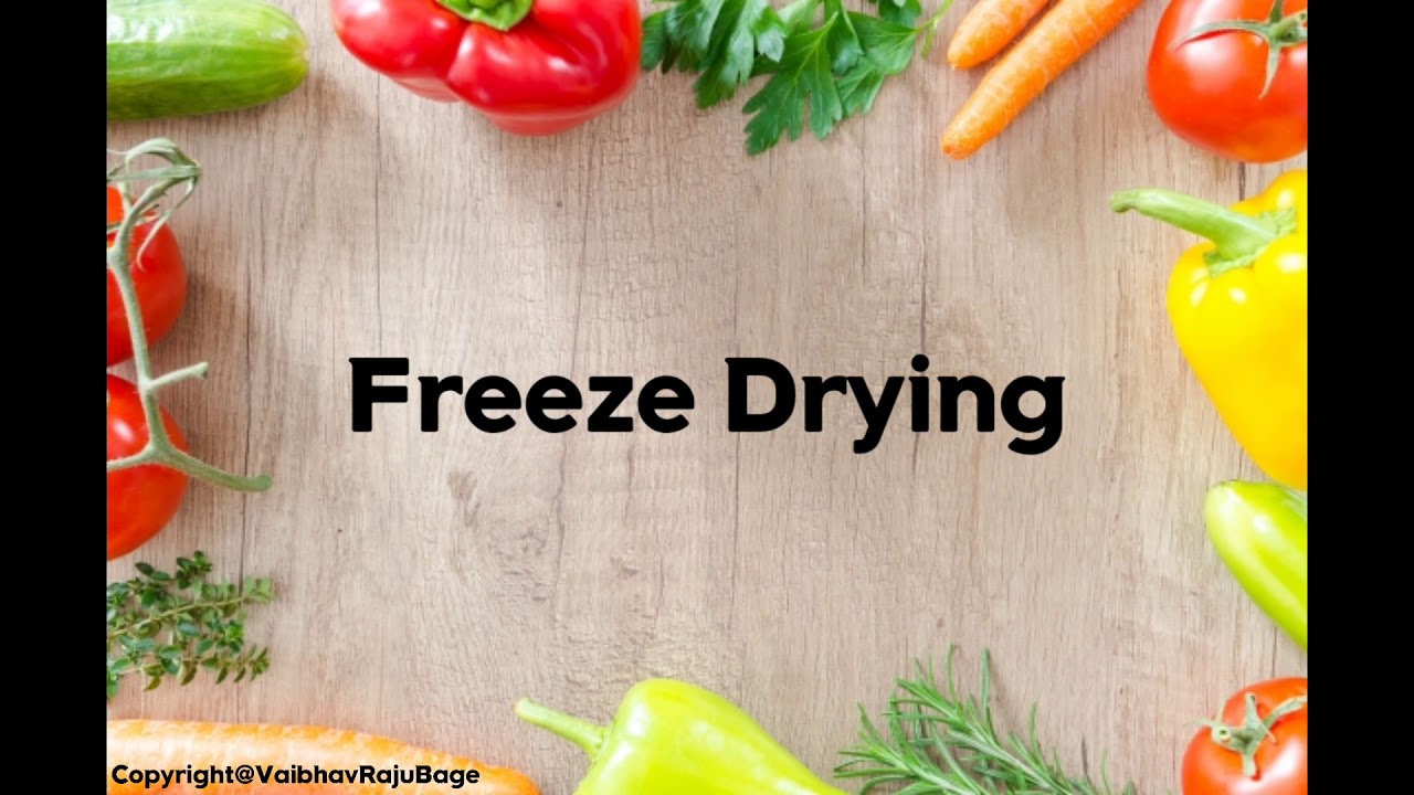 Freeze Drying Notes | History | Working Principles and Application ...