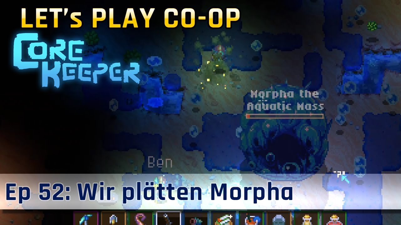 Let's play Co-op Core Keeper: Episode 52 - Wir plätten Morpha - YouTube