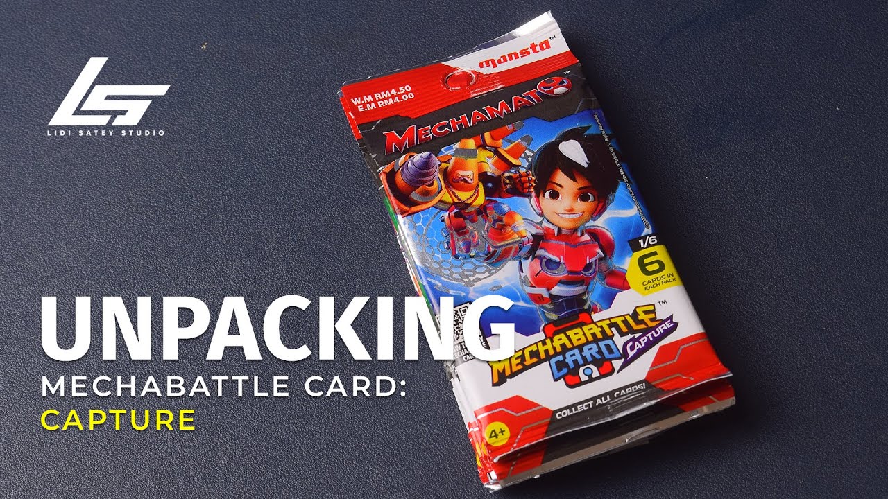 Mechamato Mechabattle Card: Capture | Unpacking - YouTube