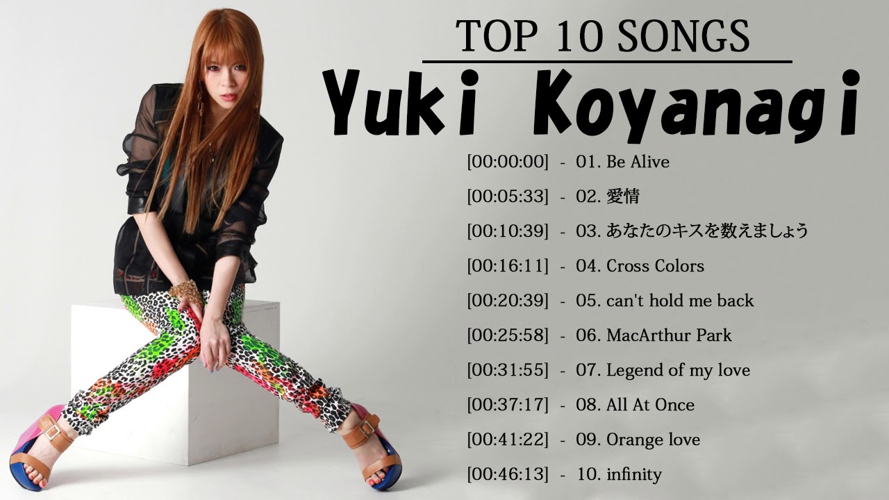 yuki koyanagi (小柳ゆき) Top 10 Songs - YouTube